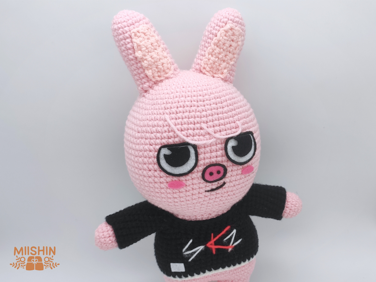 SKZOO DWAEKKI Stray Kids Plushie + FREEBIE, Changbin Fanart, Kpop Merc ...