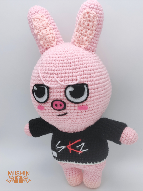 SKZOO DWAEKKI Stray Kids Plushie + FREEBIE, Changbin Fanart, Kpop Merc ...