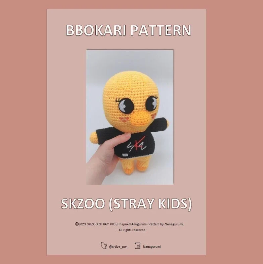 BBOKARI SKZOO Amigurumi Crochet Pattern – Miishin Shop